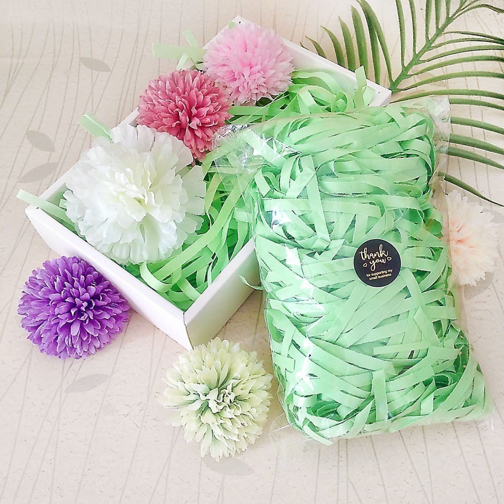 Jual MINIMAL ORDER 75gr Kertas Serut Kertas Cacah Shredded Paper Kertas ...