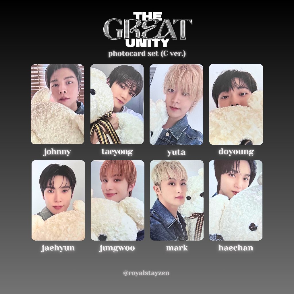 Jual PHOTOCARD NCT THE GREAT UNITY OFFICIAL C D VER | Shopee Indonesia