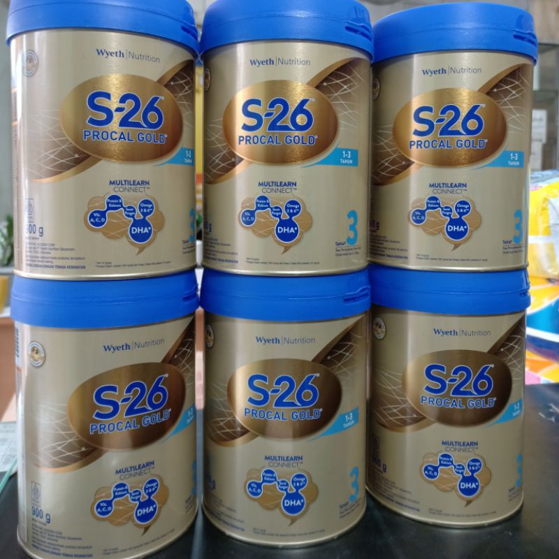 Jual S-26 PROCAL GOLD TAHAP 3 VANILA 900g KALENG SUSU PERTUMBUHAN ANAK ...