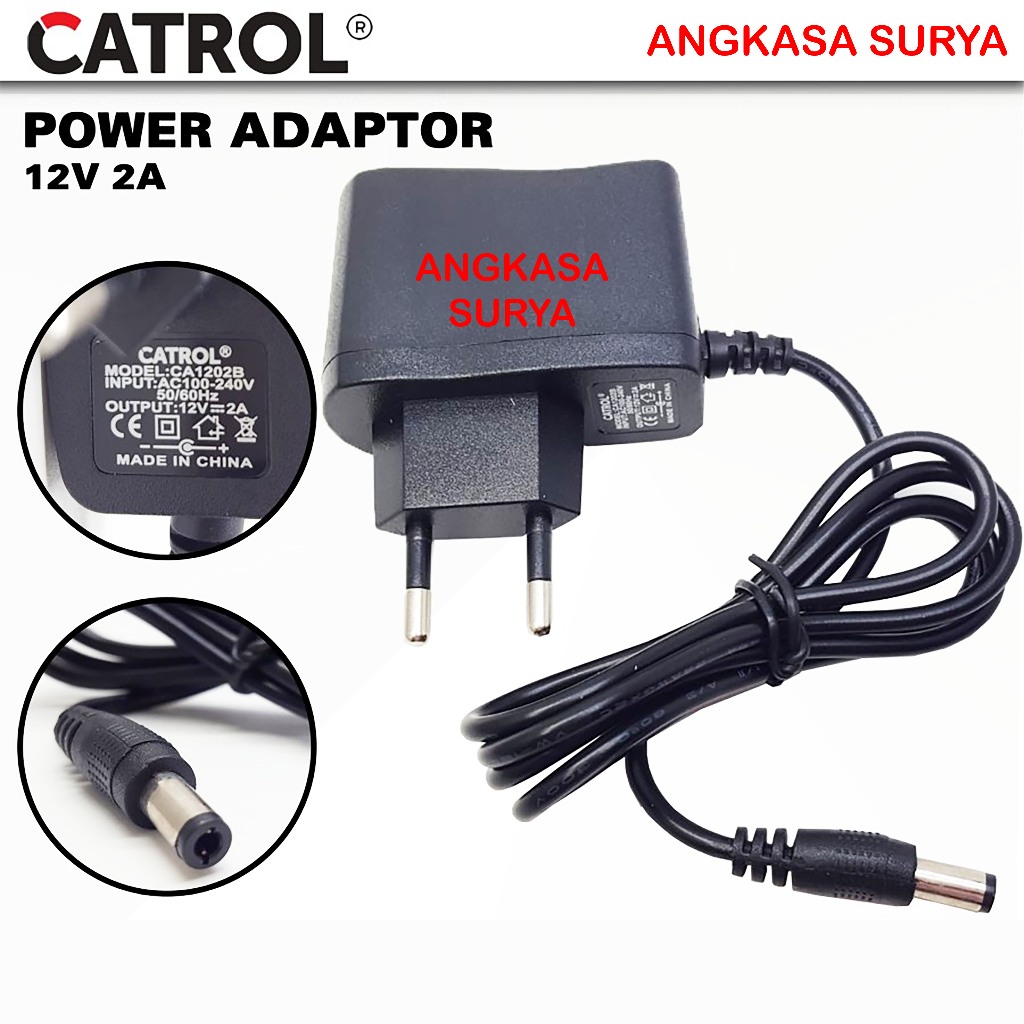 Jual Adaptor Switching 2a 12v Catrol Power Supply 2a 12 volt Untuk ...