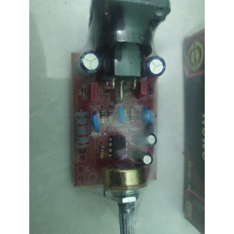 Jual modul kit rangkaian volume control mono sambung ke power | Shopee ...