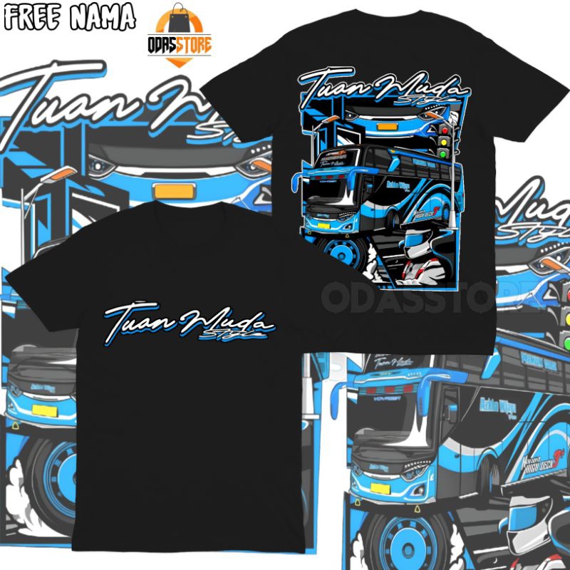 Jual Bisa cod Baju Kaos Anak Anak Bus Tuan Muda Bus Basuri Telolet Pakaian Baju Anak Bus Mania ...