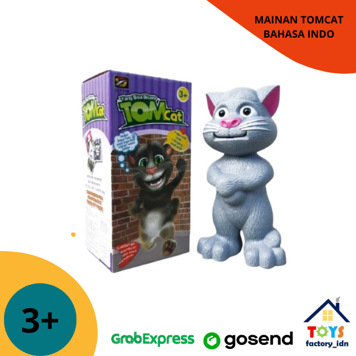 Jual Mainan Anak Talking Tom JJ-28 - TOMCAT Bahasa Indonesia Bernyanyi ...