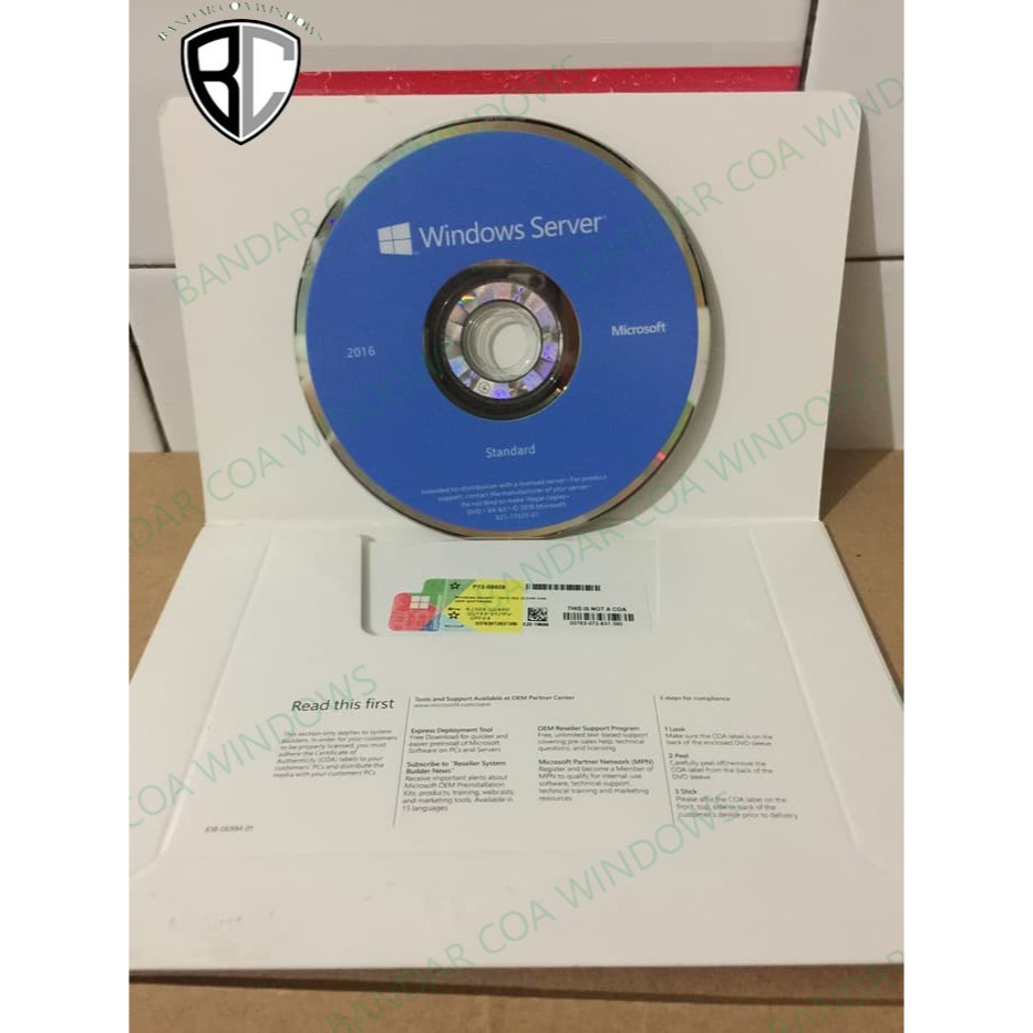 Jual Windows Server 2016 Standard - Full Pack 64 Bit Original TERJAMIN ...