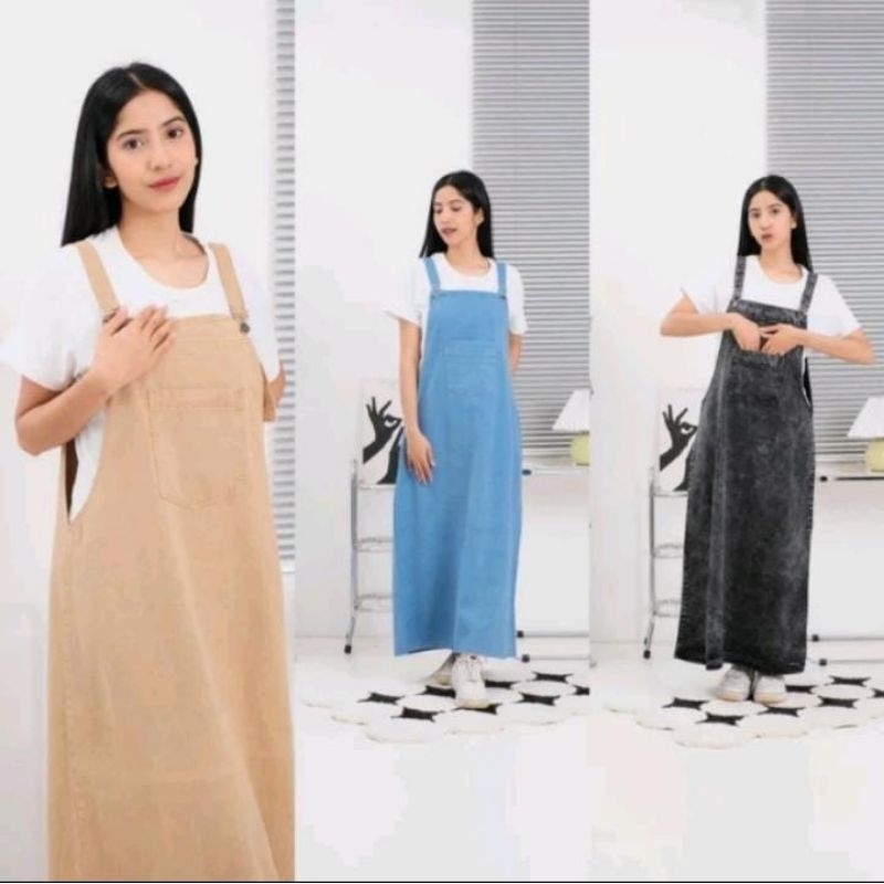 Jual Overall Wanita//Baju Kodok Wanita//yang lagi populer overall jeans ...