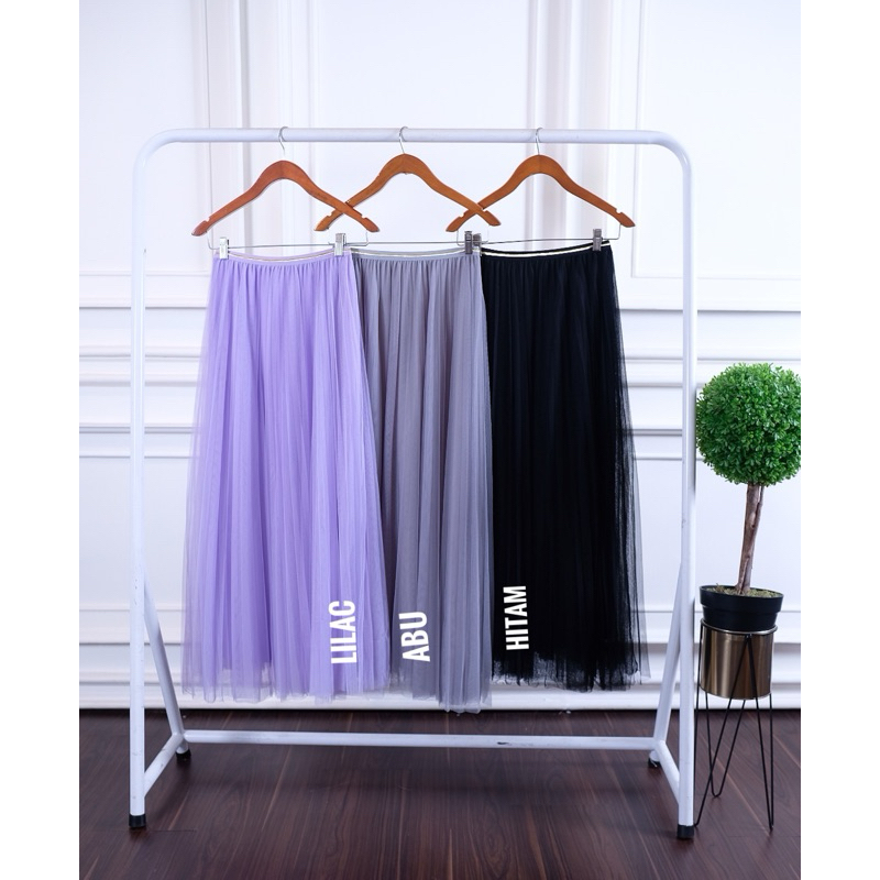 Jual Rok tutu 4 layer premium bangkok bkk/ rok tutu list gold 4 lapis ...