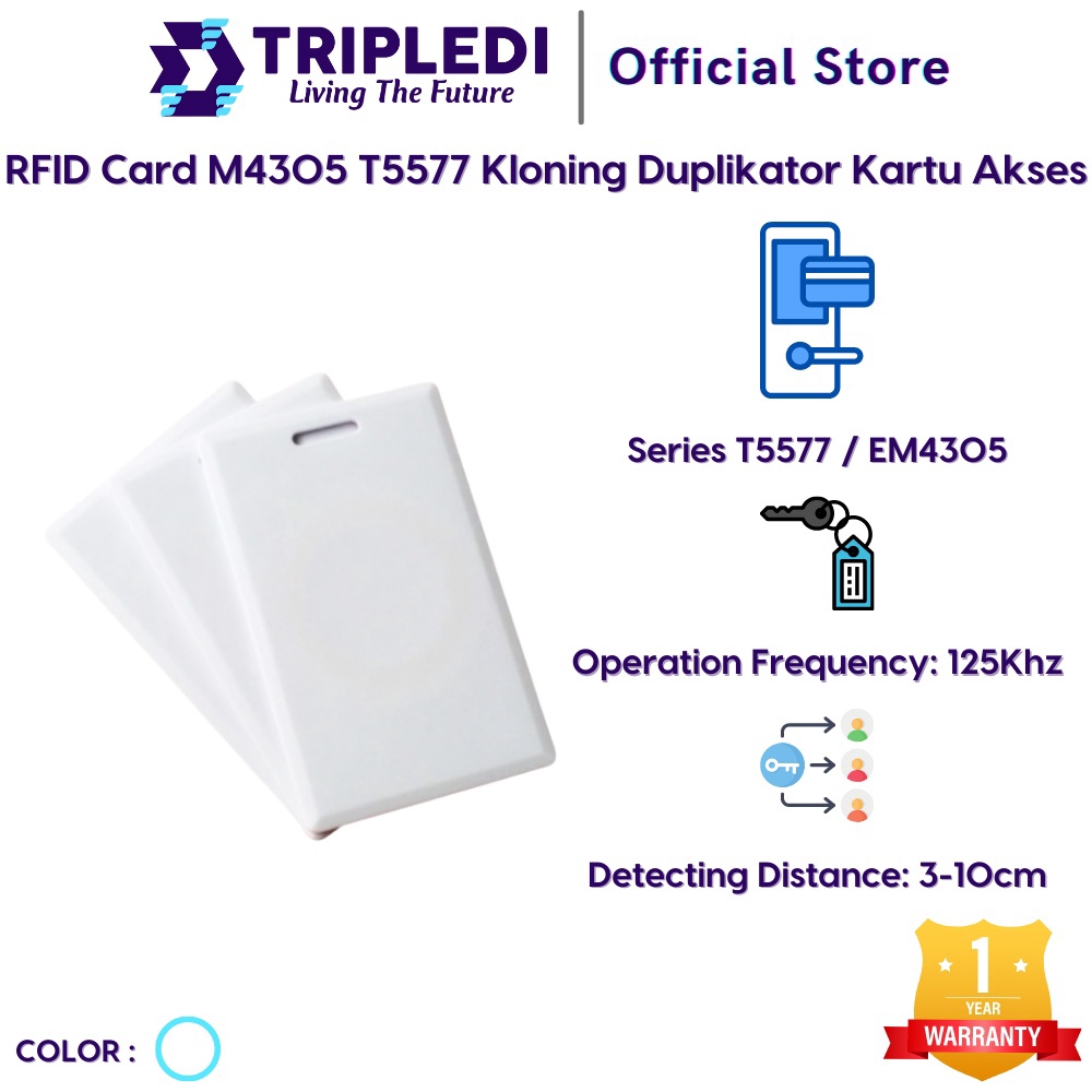Jual Stock TRIPLEDI Kartu Duplicator RFID Kloning Card Kartu Akses M435 ...