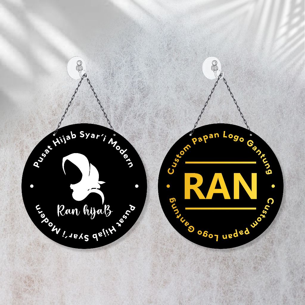 Jual Sign Papan Nama Logo custom | Sign Papan nama logo gantung Custom ...