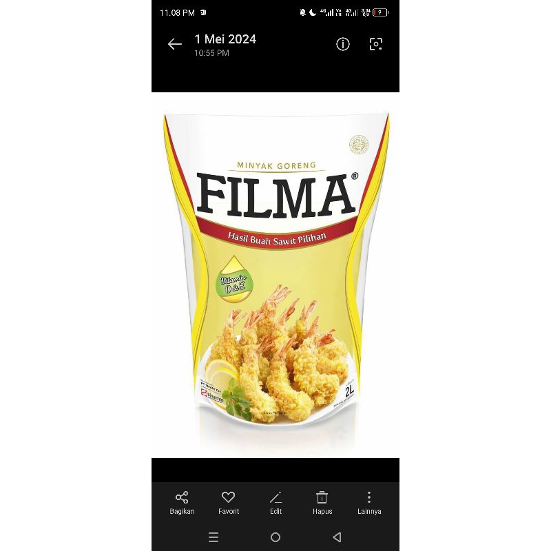 Jual Minyak Goreng Kemasan Filma | Shopee Indonesia