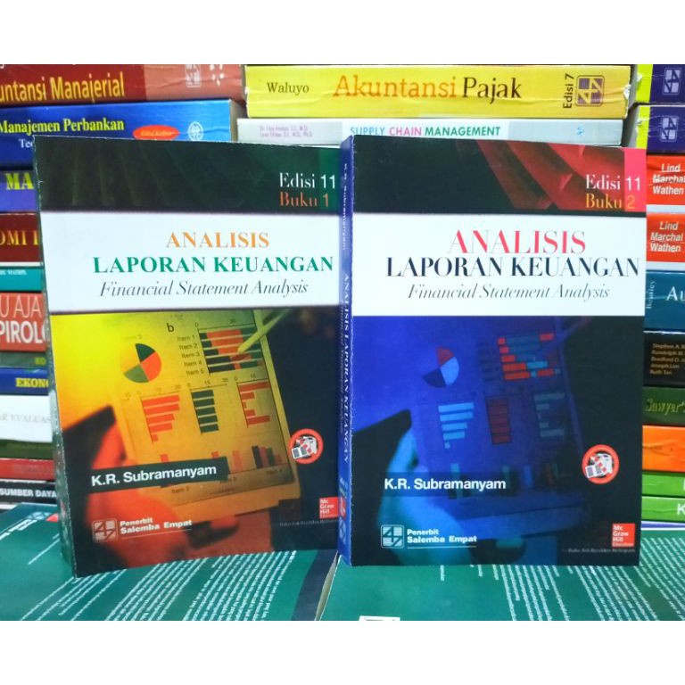 Jual Paket Buku Analisis Laporan Keuangan edisi 11 buku 1 dan 2 KR Subramanyam ART Y7F5 | Shopee ...