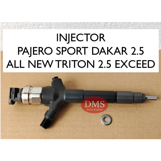 Jual INJECTOR PAJERO SPORT DAKAR 2.5 4D56U ALL NEW TRITON 2.5 EXCEED ...