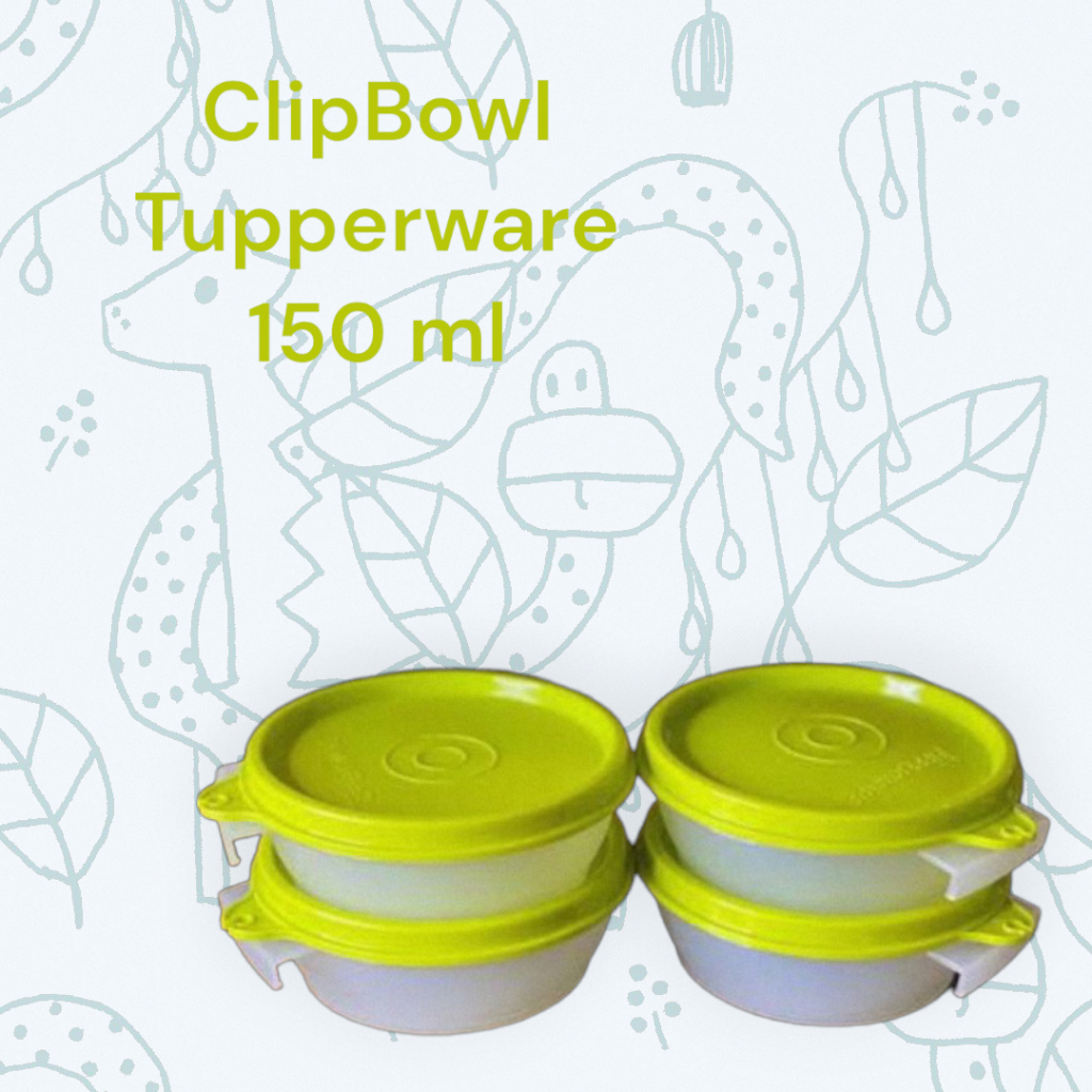 Jual Tupperware Mini clip on bowl 150ml | Shopee Indonesia