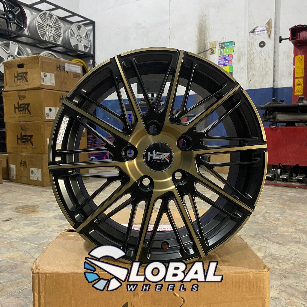 Jual Velg Racing HSR Balige R15 Untuk Mobil Innova Rush Ertiga Grandmax ...