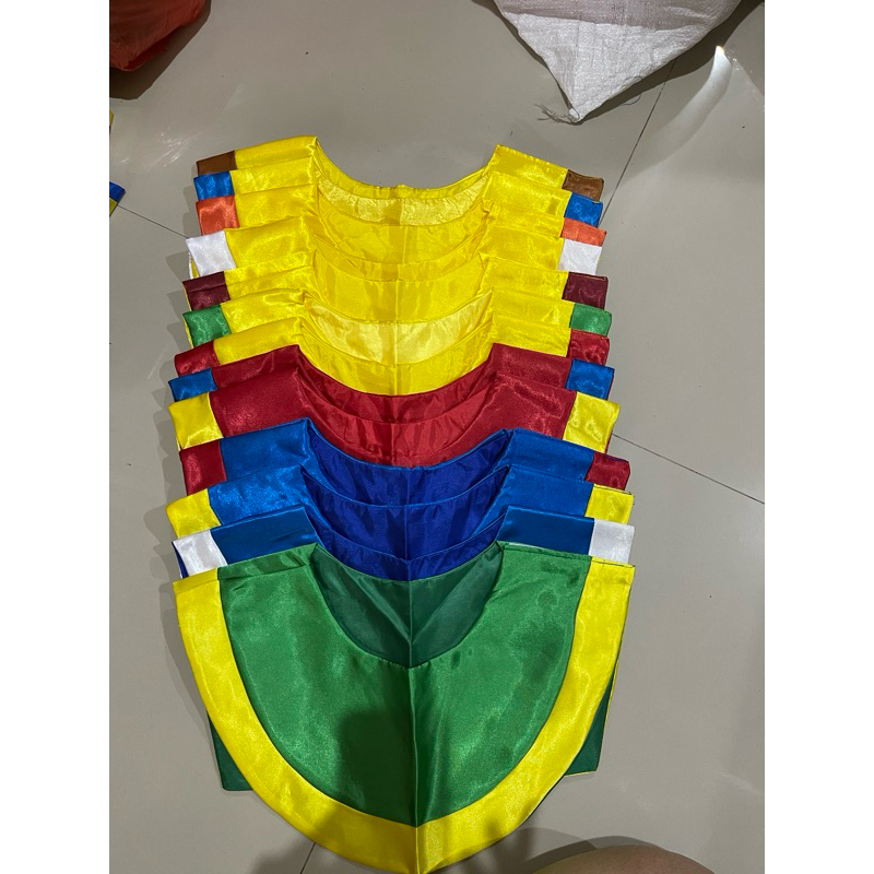 Jual SAMIR tanpa KALUNG merah kuning biru hijau tanpa medali bandul ...