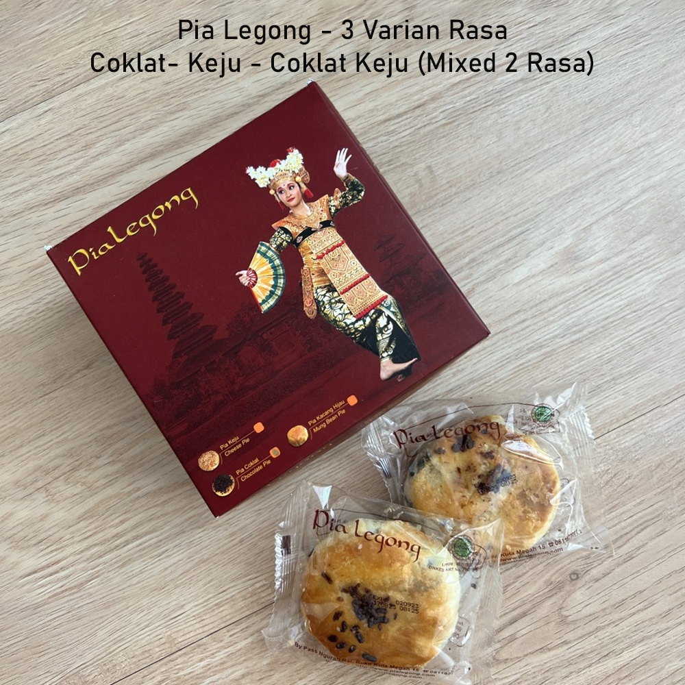 Jual Pia Legong Bakpia Oleh Oleh Khas Asli Bali Mix Coklat Keju Kacang ...