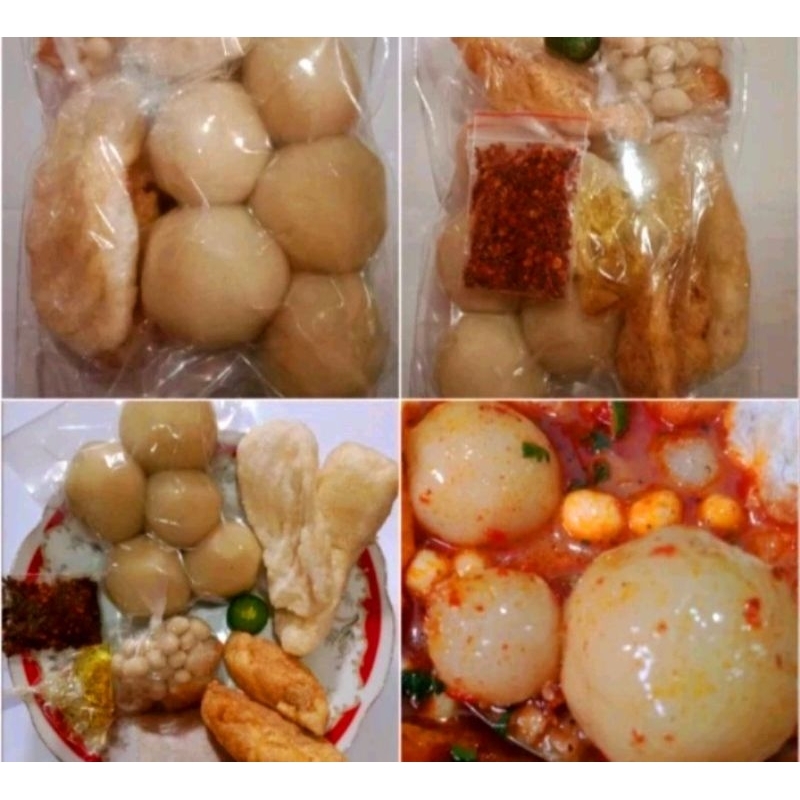 Jual baso aci isi ayam Mercon jumbo Brutal paket 10 bungkus komplit ...