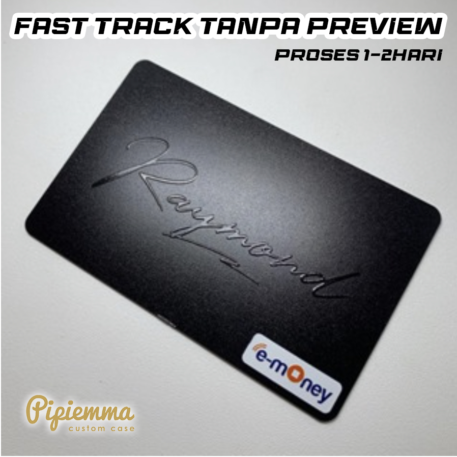 Jual Custom Emoney Glossy Spot Timbul Flazz Tapcash Brizzi Exlusive e ...