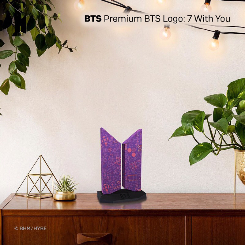Jual Sideshow Premium BTS Logo Collectible: 7 With You Edition ...