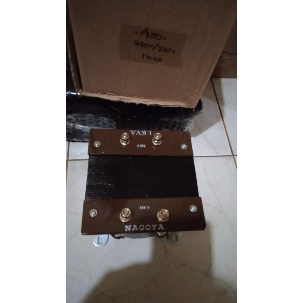 Jual Trafo Step Down Up 480V to 220V 1KVA 1 Phase Auto | Shopee Indonesia