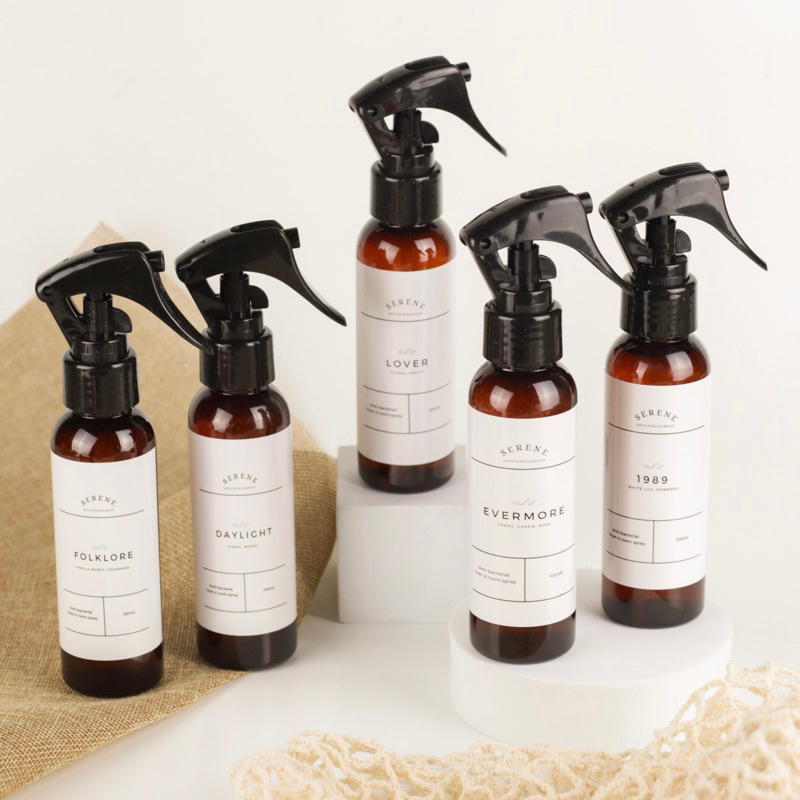 Jual Linen & Room Spray Serene - Antibacterial - Parfum Linen - Parfum ...