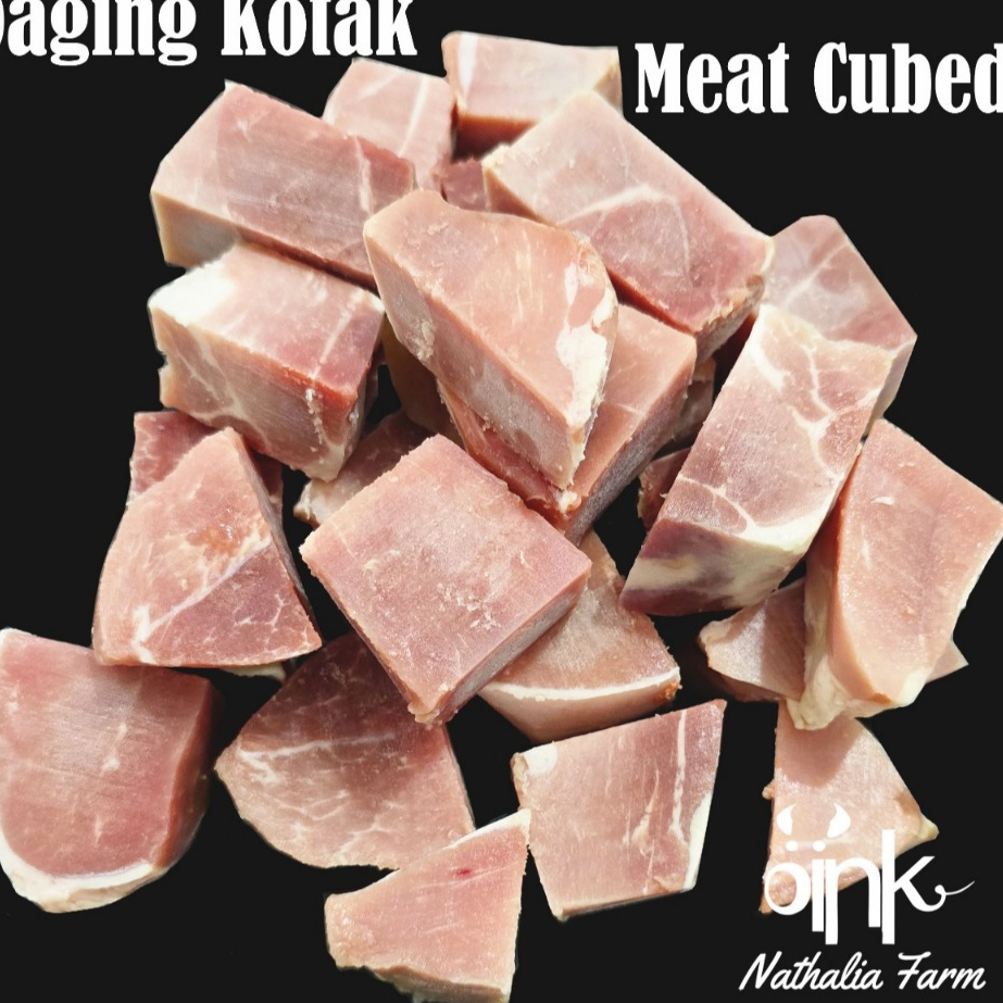Jual Daging Babi Kotak / Pork Cube - Babi Organik | Shopee Indonesia