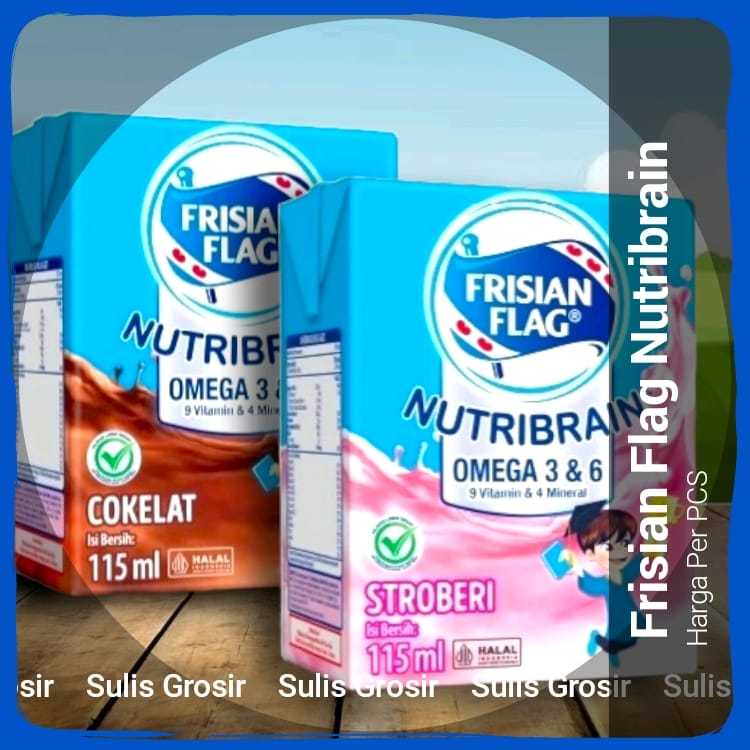 Jual Frisian Flag Susu Uht Nutribrain 115ml Per Pcs | Shopee Indonesia