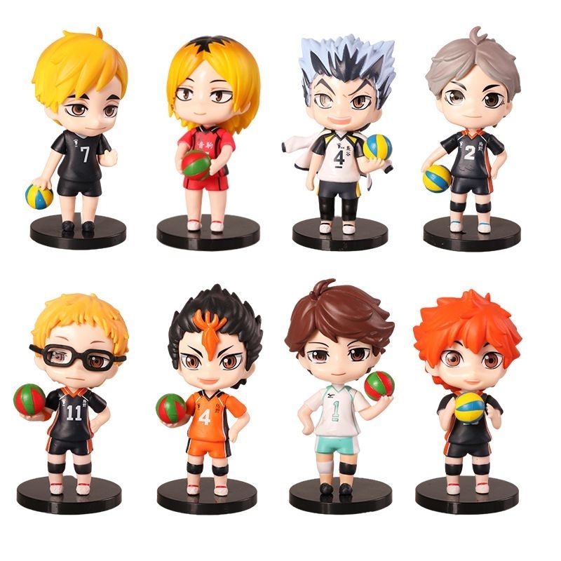 Jual Action Haikyu Set Kageyama Hinata Oikawa Sugawara Bokuto Set 8 ...