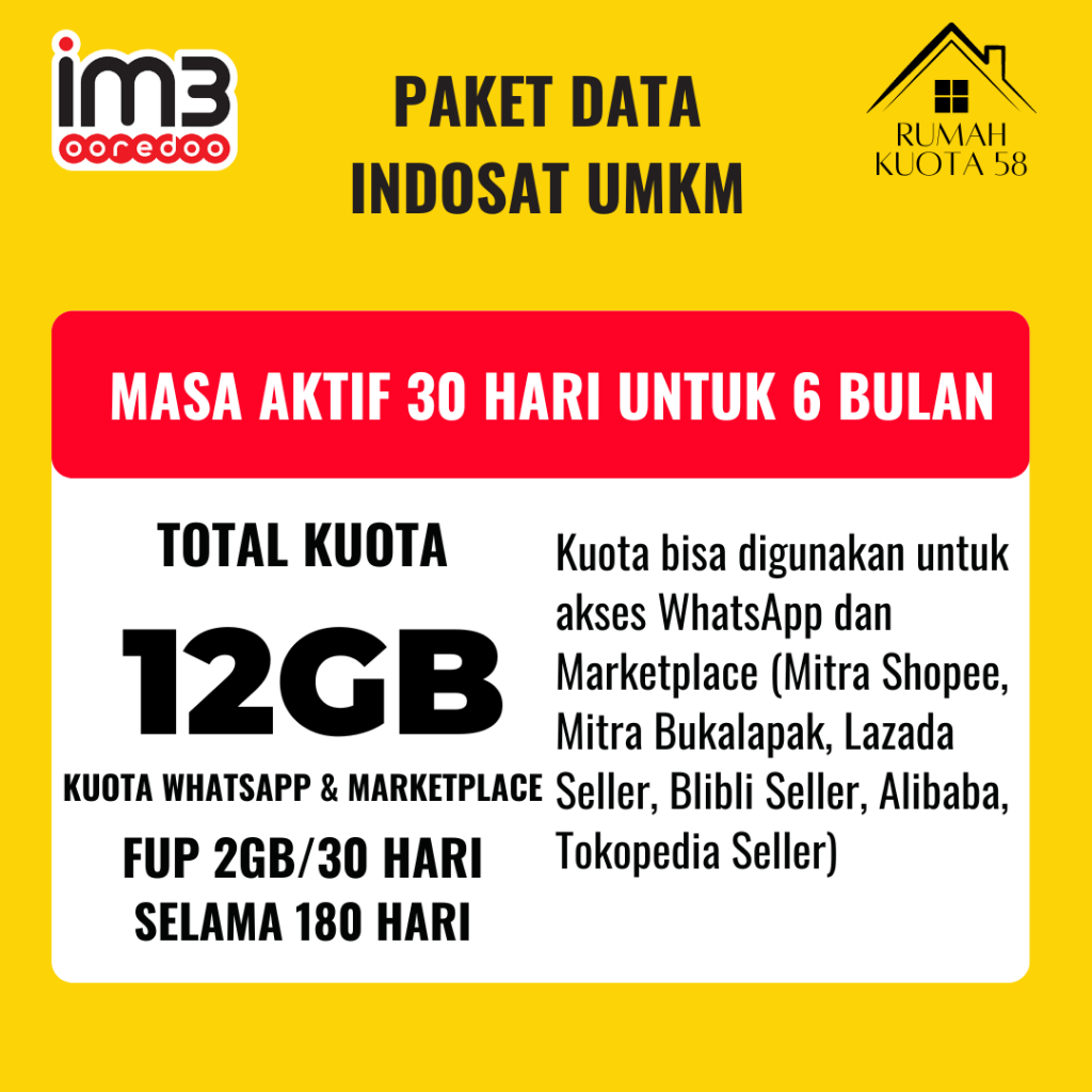 Jual KUOTA INDOSAT DATA FREEDOM INTERNET PROMO TANPA CEK NOMOR | Shopee ...
