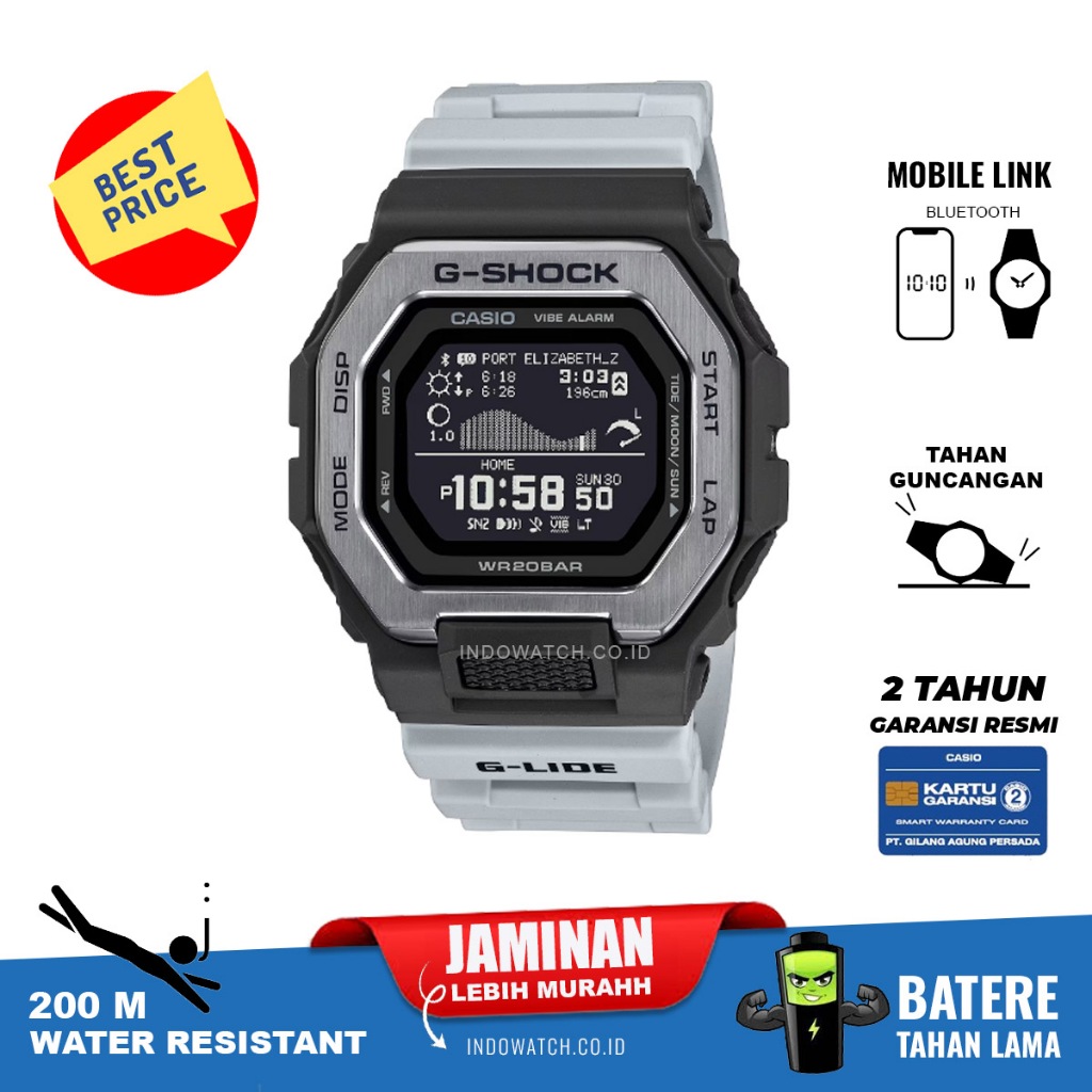 Jual Casio G-Shock GBX-100TT-8 gbx100 gbx 100 original garansi resmi | Shopee Indonesia