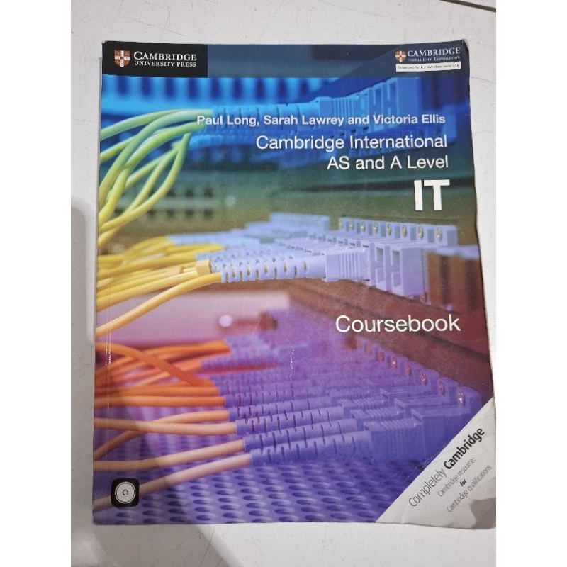 Jual Cambridge IT Information Technology AS & A Level PRELOVED ...