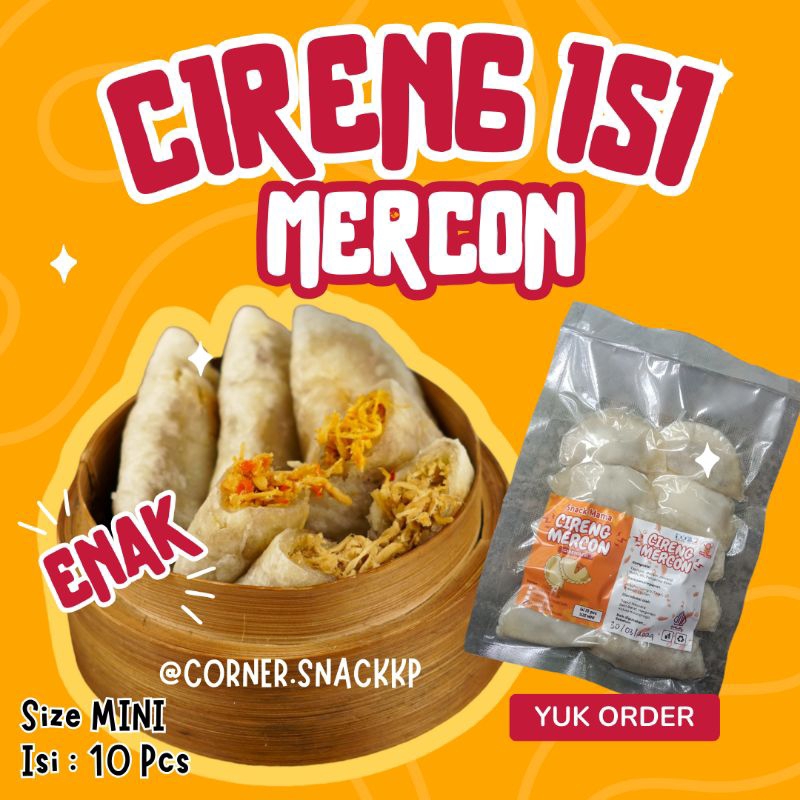 Jual CIRENG ISI AYAM PEDAS | Cireng isi | CIRENG ISI MERCON SIZE MINI ...