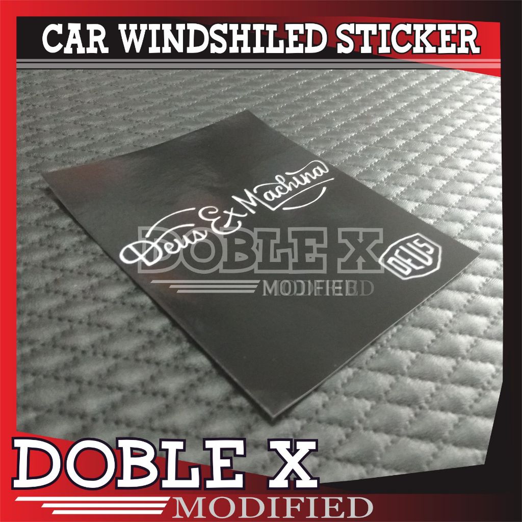 Jual STICKER NETT DEUS BLACK | Shopee Indonesia