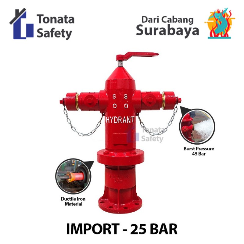 Jual Hydrant Pillar Two Way Machino / Import | Shopee Indonesia