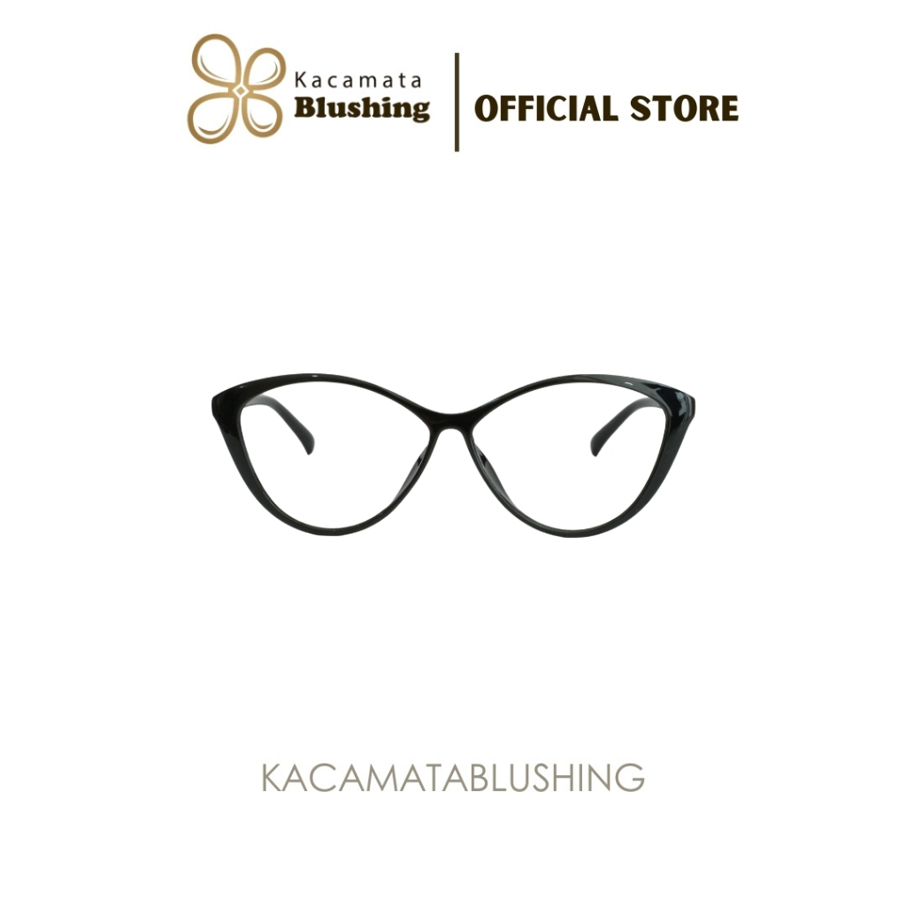 Jual Kacamata Blushing - Frame Inari Black | Shopee Indonesia