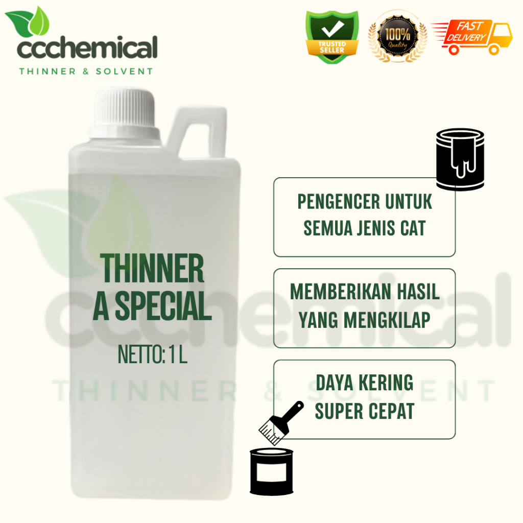 Jual Thinner A Special /Thinner A 1 Liter | Shopee Indonesia