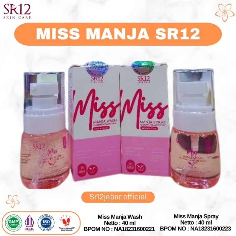 Jual PAKET MISS MANJA SPRAY & WASH | Shopee Indonesia
