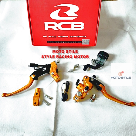 Jual Master Rem Radial S1 Kanan 14mm dan Handle Kopling S1 RCB | Shopee Indonesia