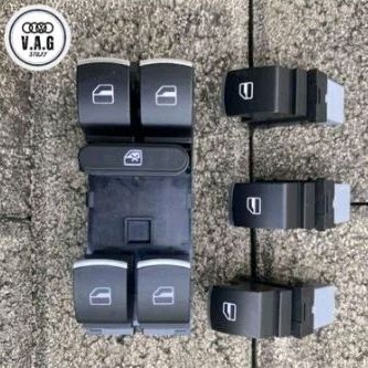 Jual Switch Power Window Central + Passenger: VW Golf MK5 / VW Golf MK6 ...