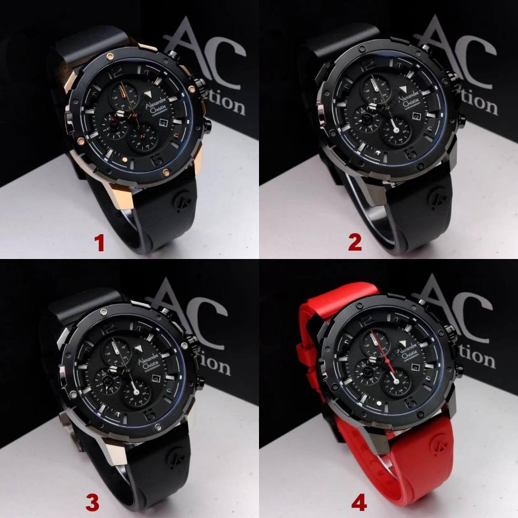 Jual Jam tangan pria alexandre christie pria ac 6410 garansi resmi ...