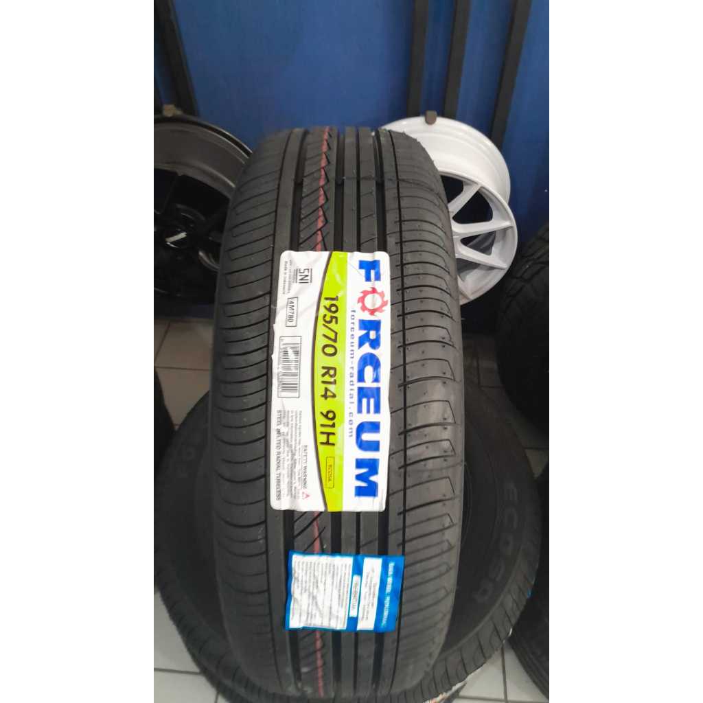 Jual BAN MOBIL TUBLES R14 FORCEUM ECOSA UKURAN 195/70 RING 14 BAN LOKAL AWET EMPUK TAHUN TERBARU ...