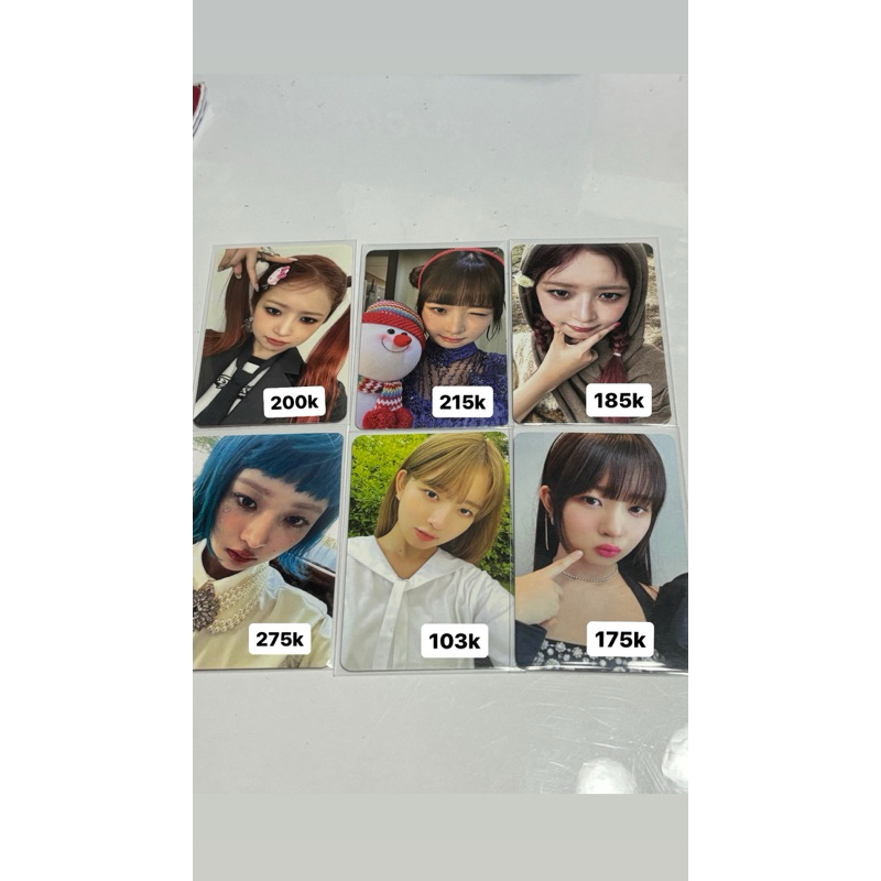 Jual (ready) rei official photocards aab rei photocard official rei ...