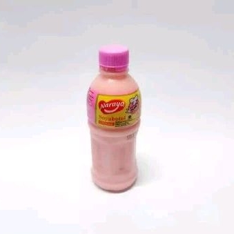 Jual Naraya Soya Botol 320ml- susu kedelai rasa strawberry | Shopee ...