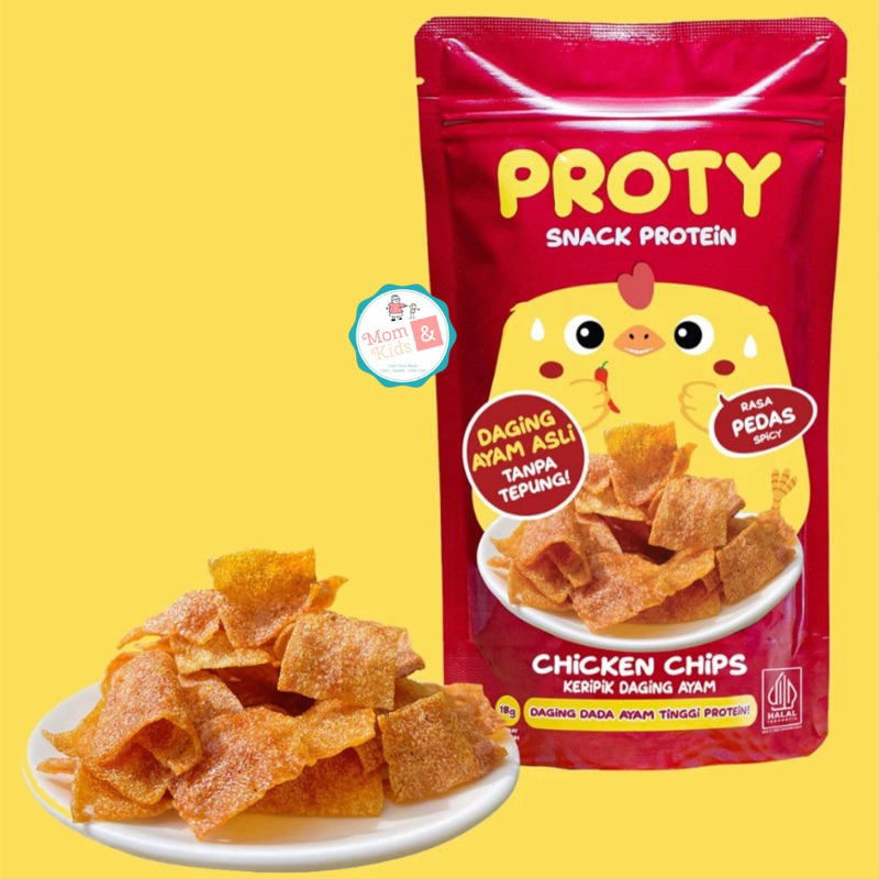 Jual PROTY CHICKEN CHIPS SNACK PROTEIN ANAK | SNACK CEMILAN ANAK ANTI ...
