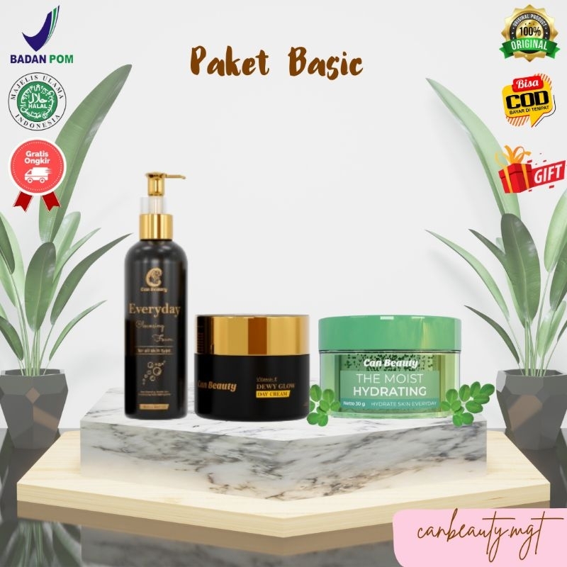Jual PAKET BASIC ( PEMULA ) - CAN BEAUTY | Shopee Indonesia