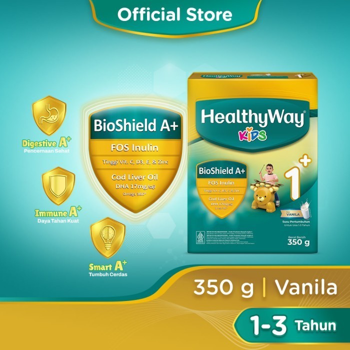 Jual Healthyway Kids 1 350gr - Susu Formula Anank Biostime | Shopee ...