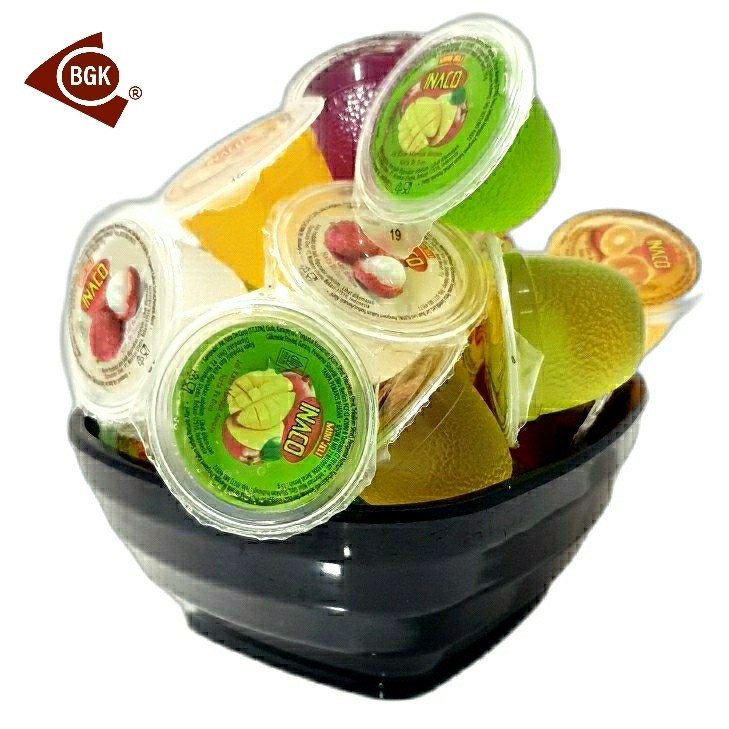 Jual Jelly Agar-Agar Aneka Rasa Buah 1/4Kg 250Gram Inaco | Shopee Indonesia