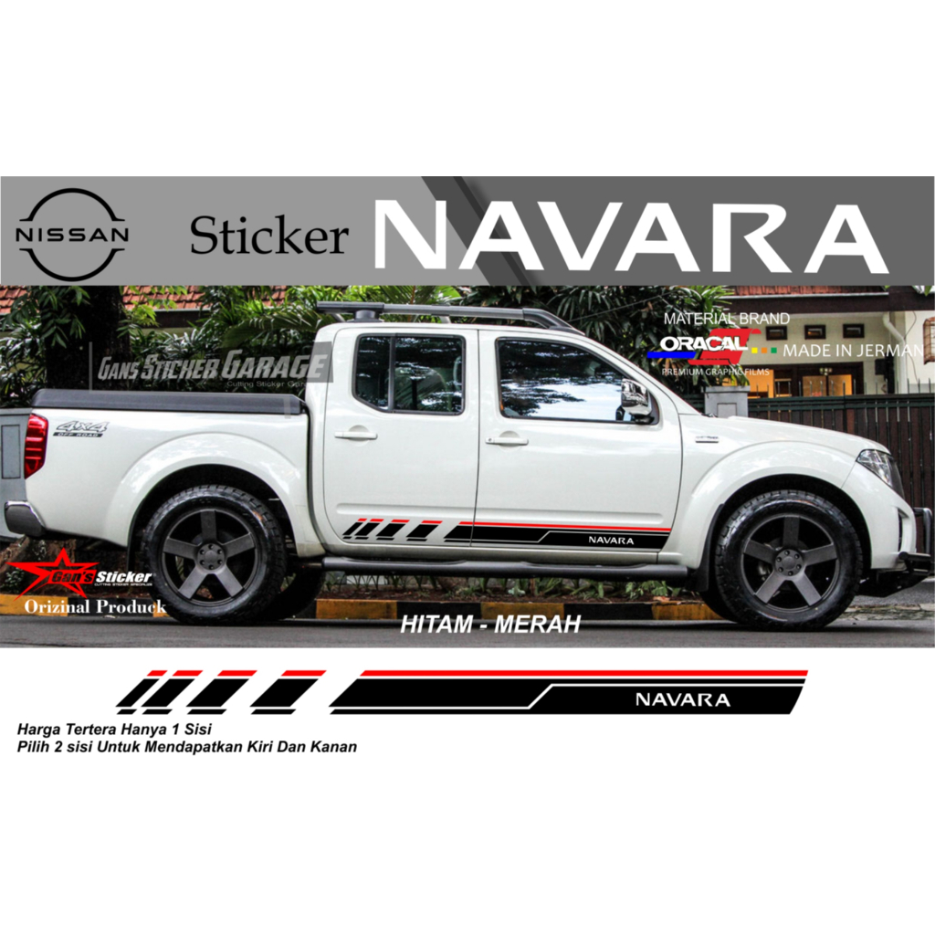 Jual STICKER NISSAN NEVARA AKSESORIS NISSAN NEVARA | Shopee Indonesia