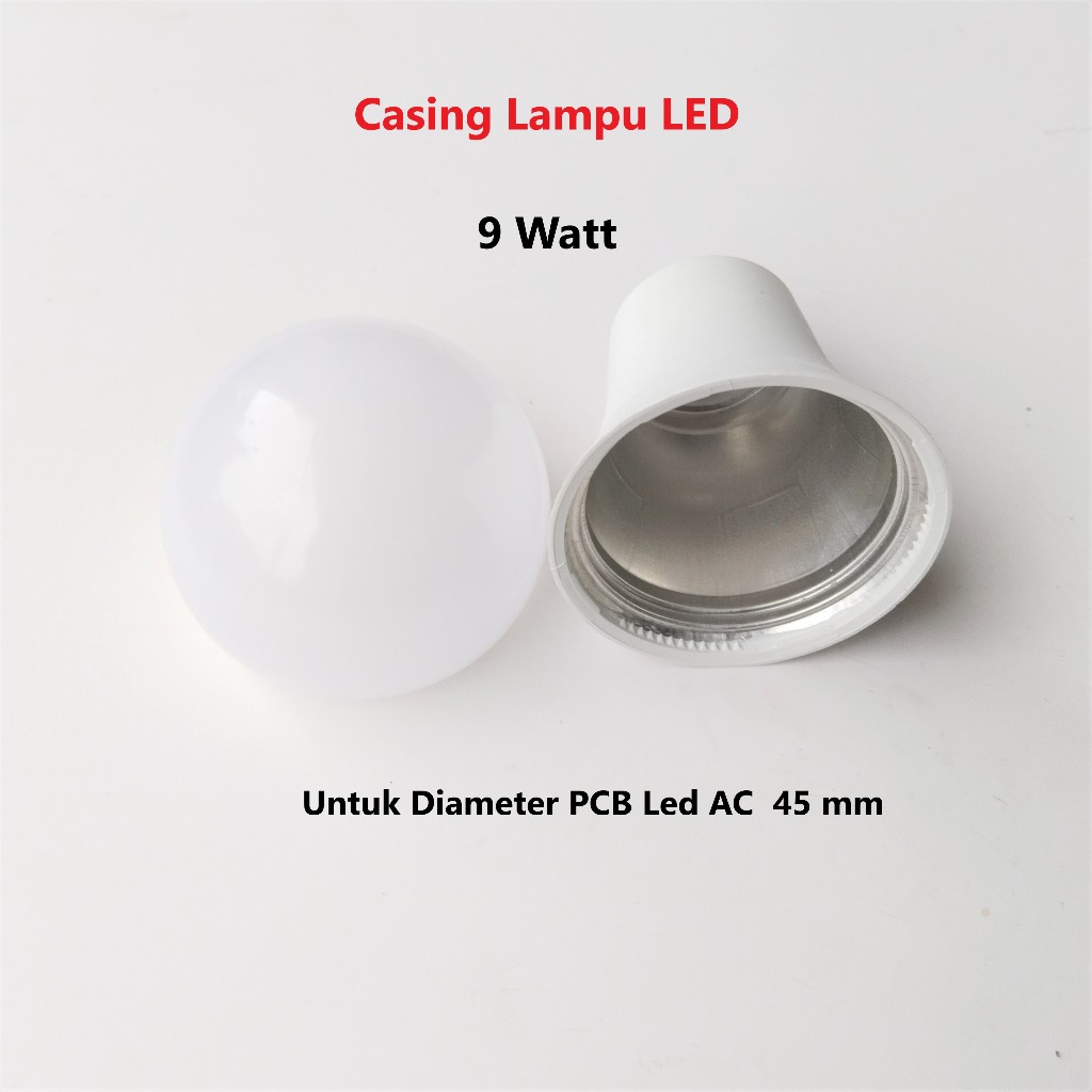 Jual Casing LED 5 7 9 12 15 18 20 Watt Lengkap Semua Ukuran A-Bulb ...