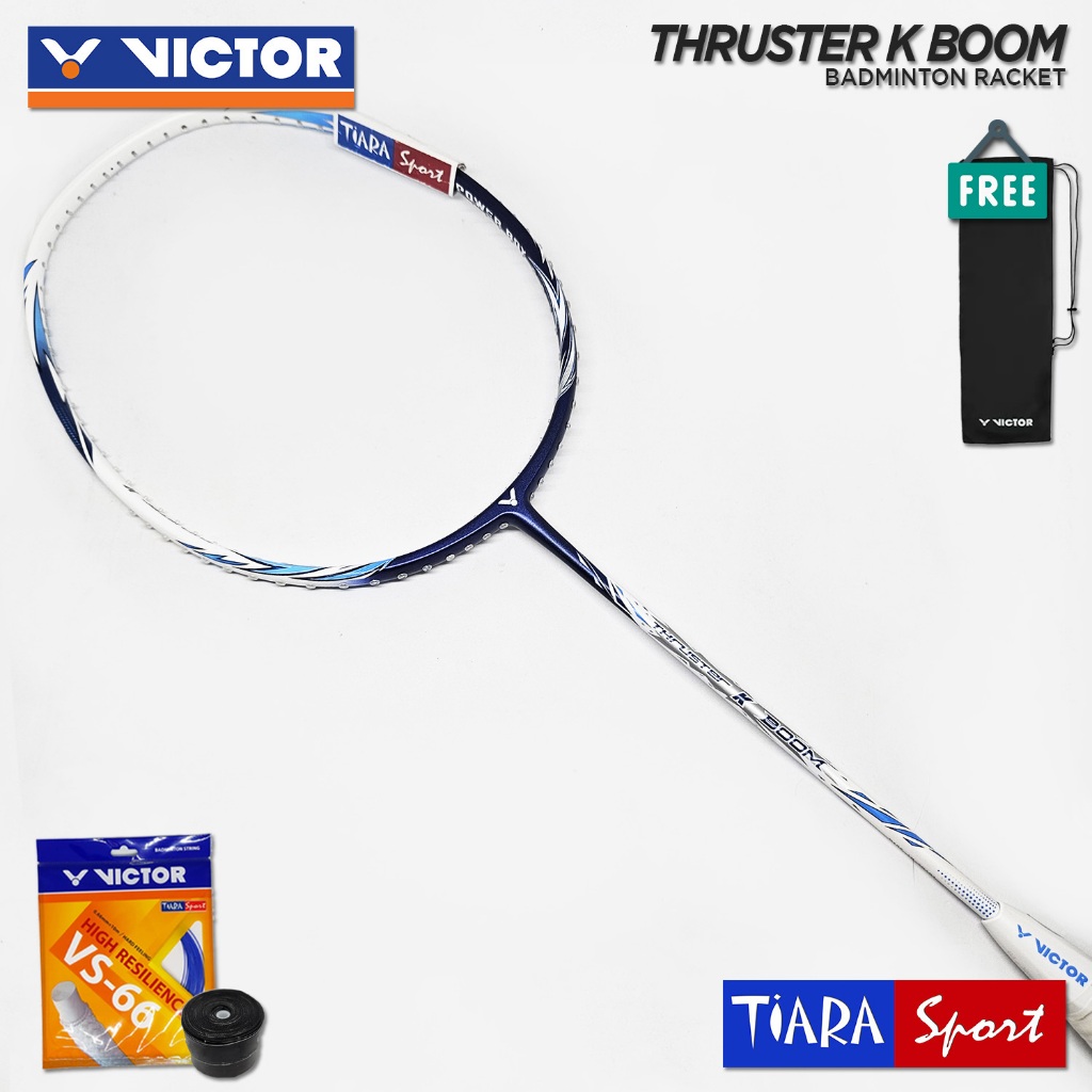 Jual Raket VICTOR Thruster K BOOM - Glacier Blue (B) - 4U G5 Badminton ...