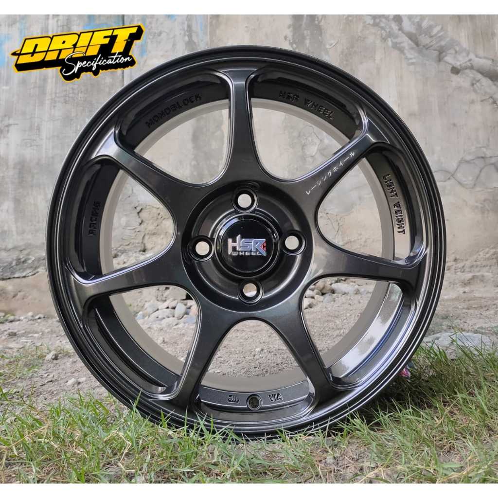 Jual VELG HSR R15 MASUK MOBIL BRIO, AYLA, AGYA, SIGRA, CALYA, JAZZ, YARIS, MOBILIO, DATSUN ...